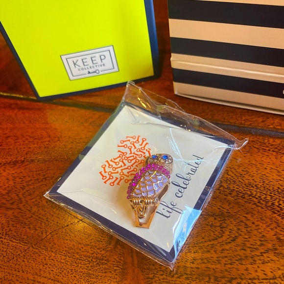 KEEP Collective | Jewelry | Keep Collective Rose Gold Owl Focal Charm ...